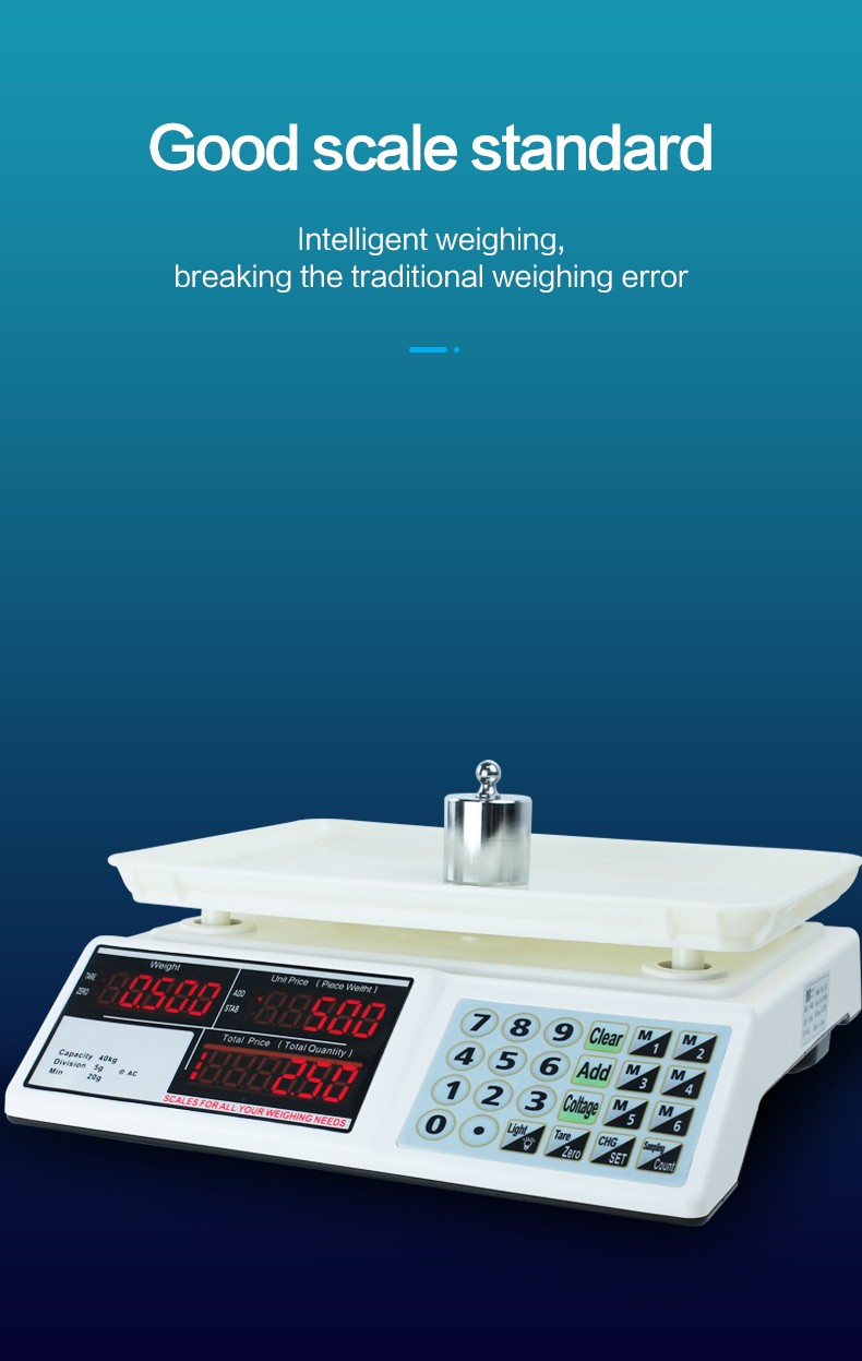 40kg ACS Price Computing Scale